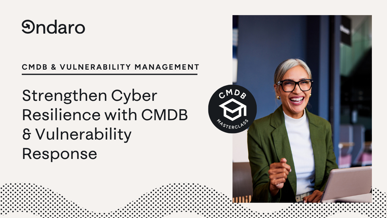 CMDB MasterClass: Part 9